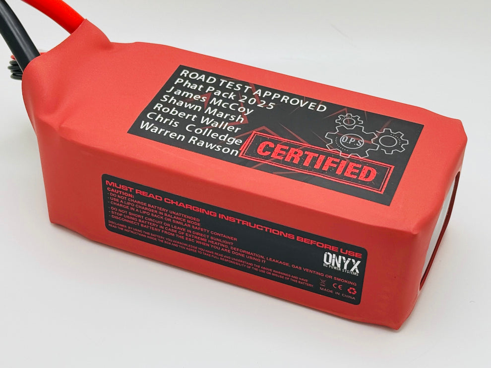 PHAT PACK 10,000 4s2p – Onyx Rc Power Systems