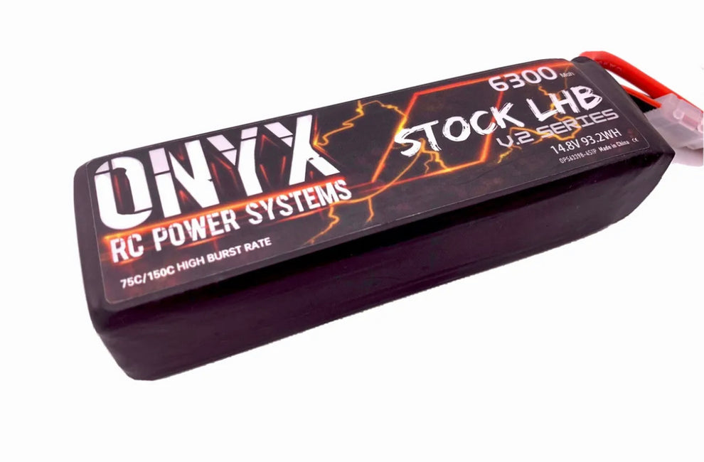 O.P.S Stock LHB 6300mah 14.8 (4s) – Onyx Rc Power Systems